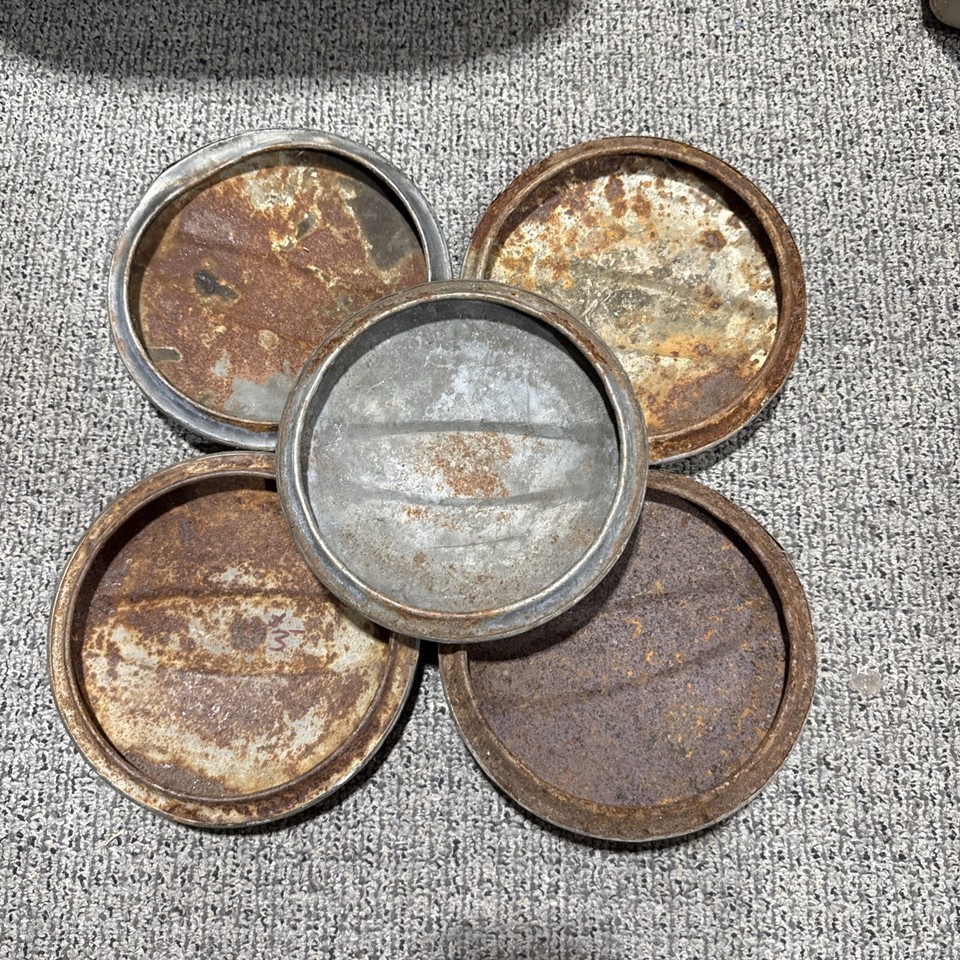 VINTAGE HUDSON HUBCAP CHROME ANTIQUE CLASSIC CAR AUTOMOTIVE DECORATION ...