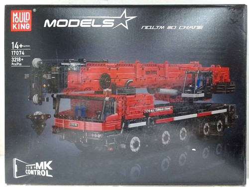 Mould King 17074 Remote Control Mobile Crane Car Building Set $269.00 ...