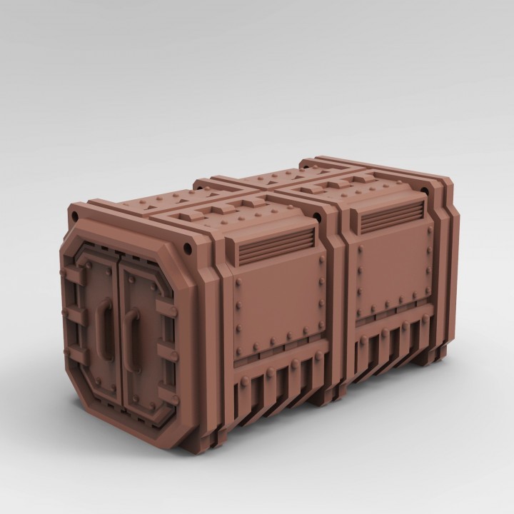 Cargo Ship Terrain 28mm 32mm Wargames Scenery Docks Container Boat ...