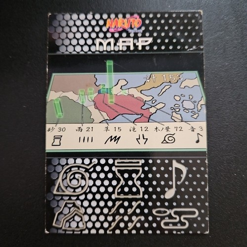 Naruto Ninja Ranks Map 71 Panini Card CCG TCG Rare 2002 | eBay