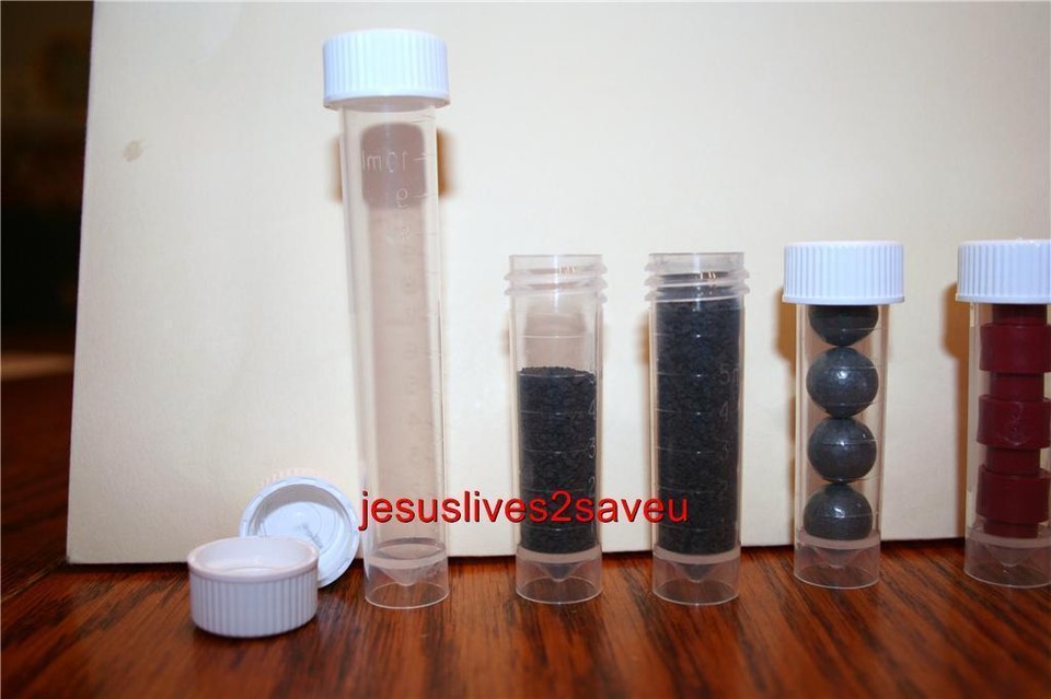 25 Blackhorn209 Black Powder Compatible-Charge Tubes Muzzleloader Vial ...