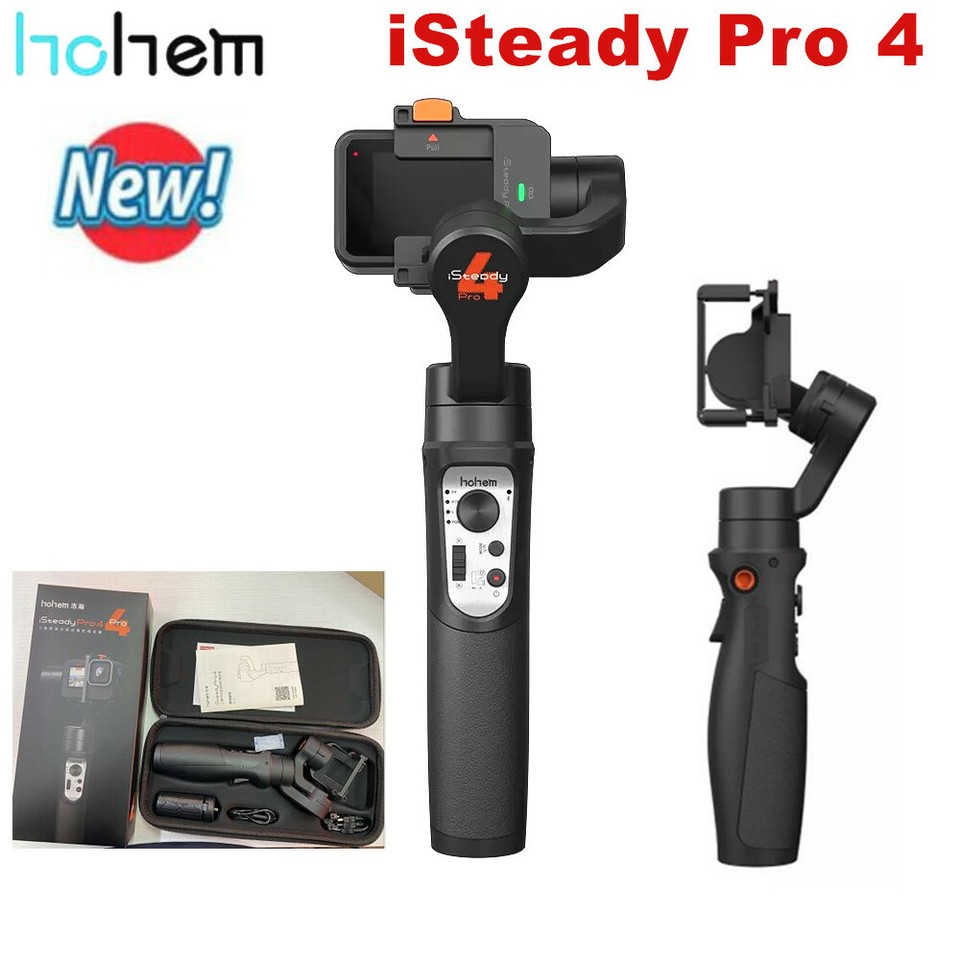 Hohem iSteady Pro 4 3-Axis Gimbal Stabilizer for GoPro HERO 13/12/11/10 ...