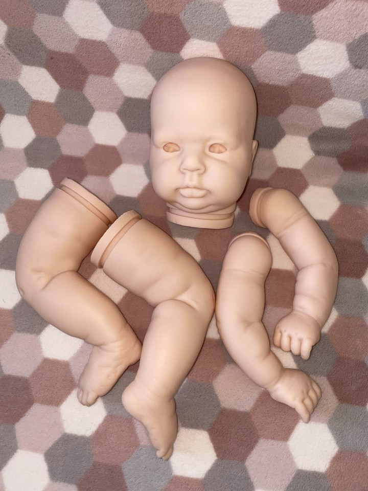 Crystal by Donna RuBert Original 21" Reborn Vinyl Doll Kit by Bountiful ...