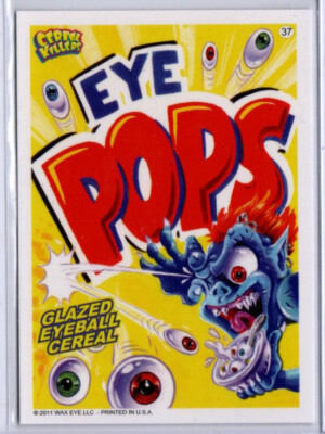 2011 Wax Eye Cereal Killers #37 Eye Pops card | eBay
