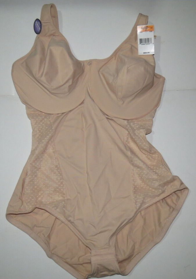 w8 Bali Body Shaper Cool Comfort Built-in Underwire Bra U Adjustable ...