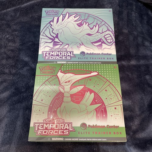Temporal Forces - Pokemon Center Exclusive Elite Trainer Box ETB (Set ...