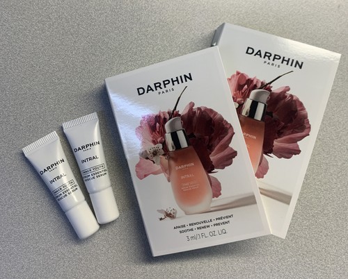NEW 2x Darphin Intral Inner Youth Rescue Serum Deluxe Sample .1oz, 3ml ...
