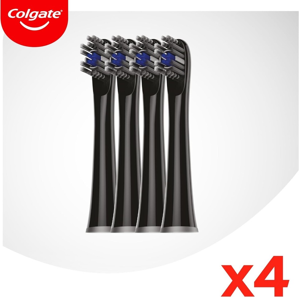 4X Genuine Colgate Omron Toothbrush Heads Proclinical 360 Deep Clean ...
