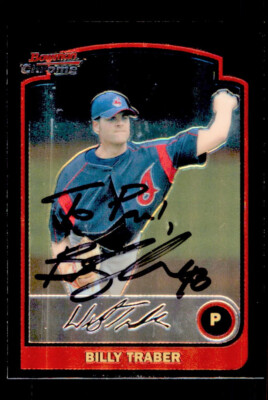 2003 Bowman Chrome - Billy Traber - On Card Autograph | eBay