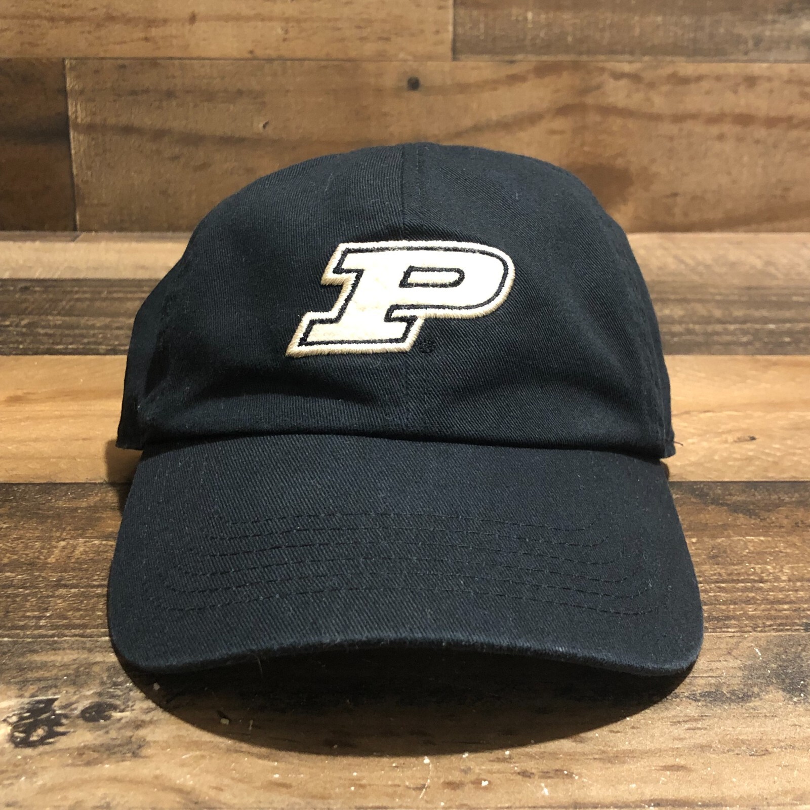 Purdue Boilermakers Hat Strapback Dad Cap Adult Black Gold NCAA ...
