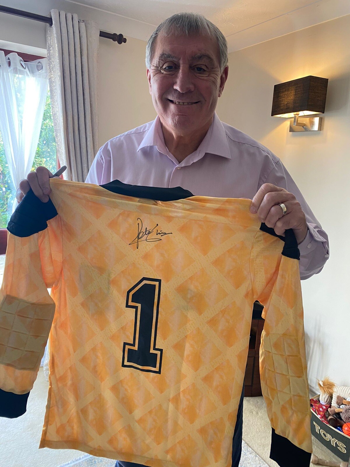 signed Peter Shilton England 1990 world cup shirt COA AFTAL | eBay UK