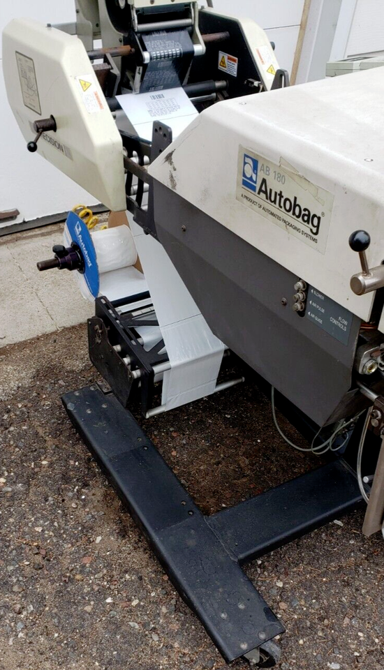 AB-180 Autobag Bagging Machine Precision Printer Automated Packaging ...