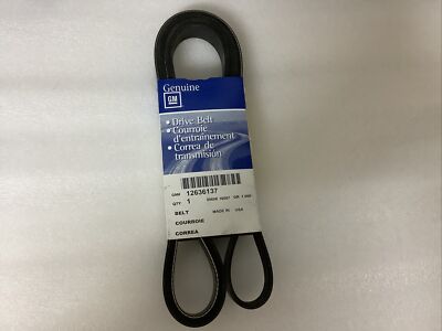 Genuine GM Serpentine Belt Water Pump Generator (2010 - 2019) | eBay