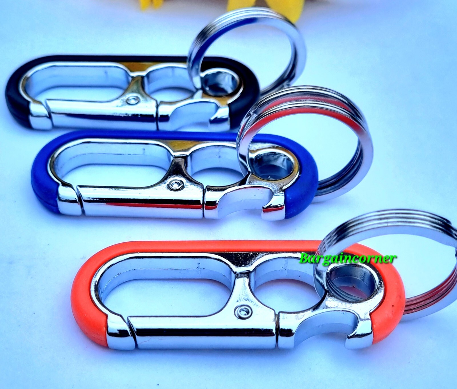 Keyring Buckle Belt Clip Snap Hook Keychain Large Clasp Key Holder ...