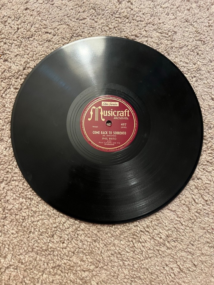78 RPM Estate Sale All Eras, Artists, Labels 1910s through 1950s - Flat ...