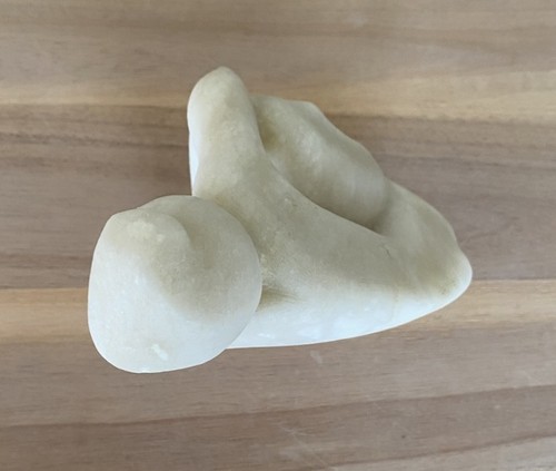 Frantz Louis Laratte Marble Figural Sculpture - Haitian Artist Signed ...