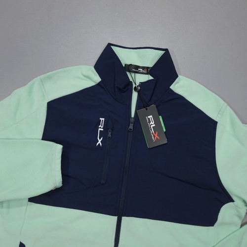 RLX Ralph Lauren Fleece Jacket Full Zip Golf Performance Men's Size L ...