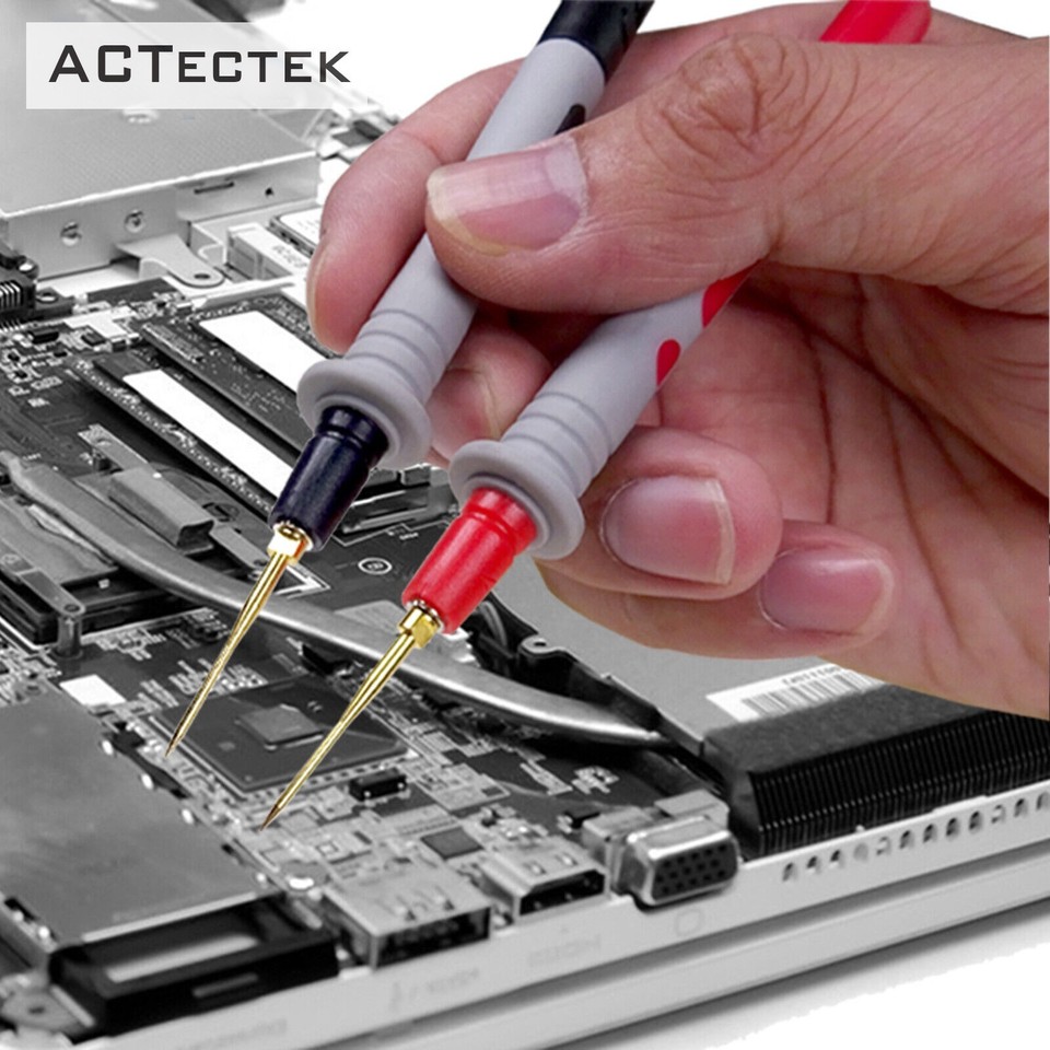 Automotive Test Leads Kit Puncture Probes+Soft Carry Case for ...