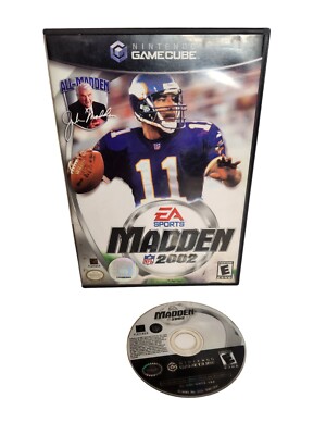 Madden NFL 2002 - Nintendo Gamecube - Tested & Works - No instruction ...