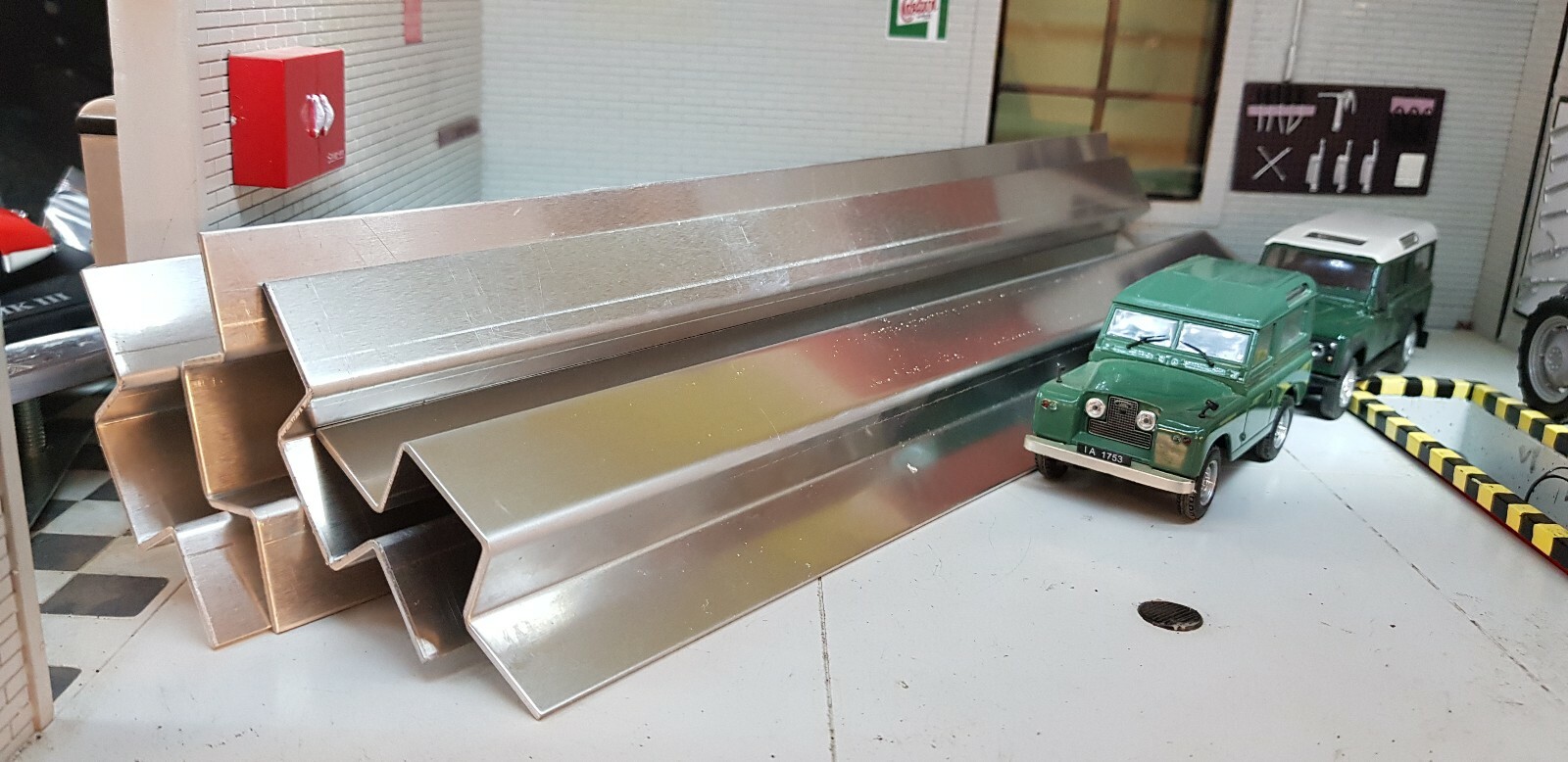 Rear Body Tub Wheel Arch Reinforcing Ribs Land Rover Series 2 2a 3 ...