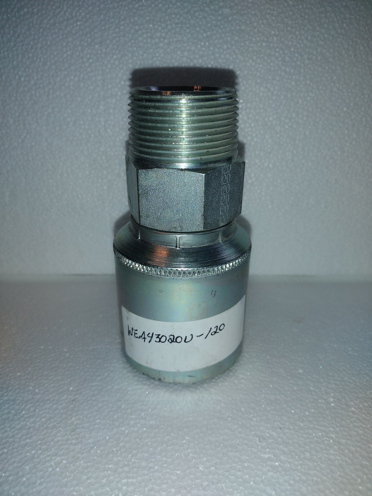 43020U-120 4 Wire Crimp Fitting 1-1/4x1-1/4 . Eaton Weatherhead. for ...