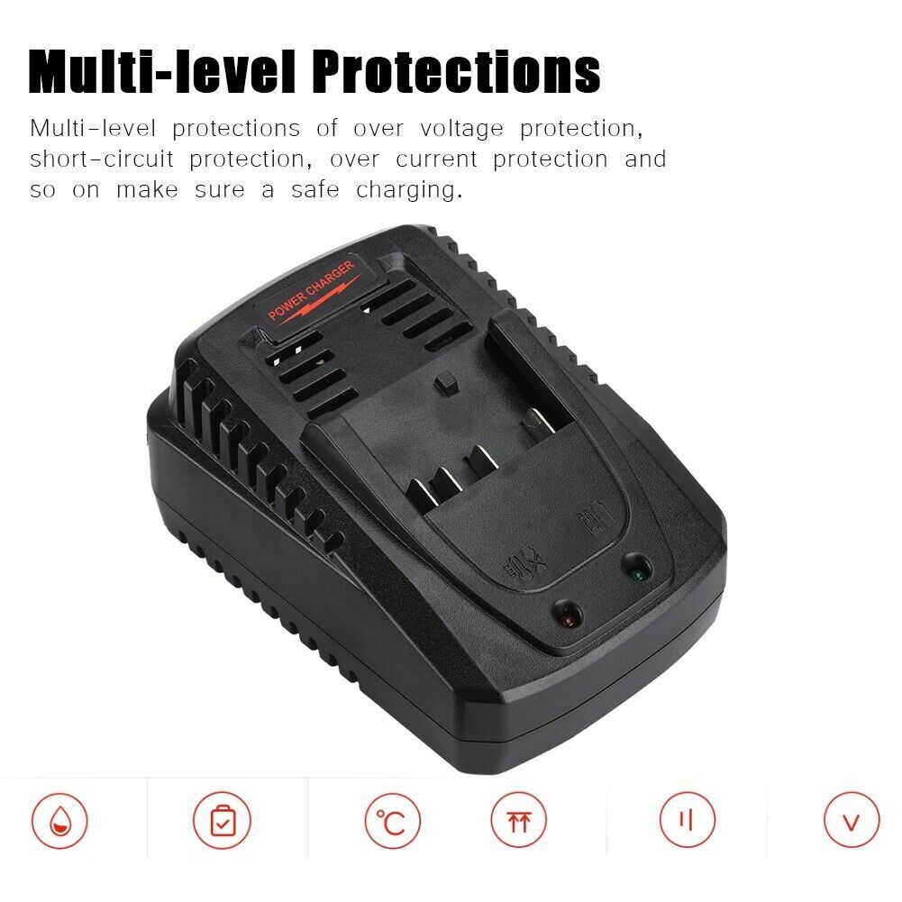 Bosch AL 1860 CV 14.4V-18V Lithium-ion Quick and Professional Battery ...