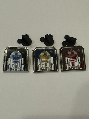2024 R2-D2 R2-C4 R2-A3 Droids Hidden Disney WDW Pin set | eBay