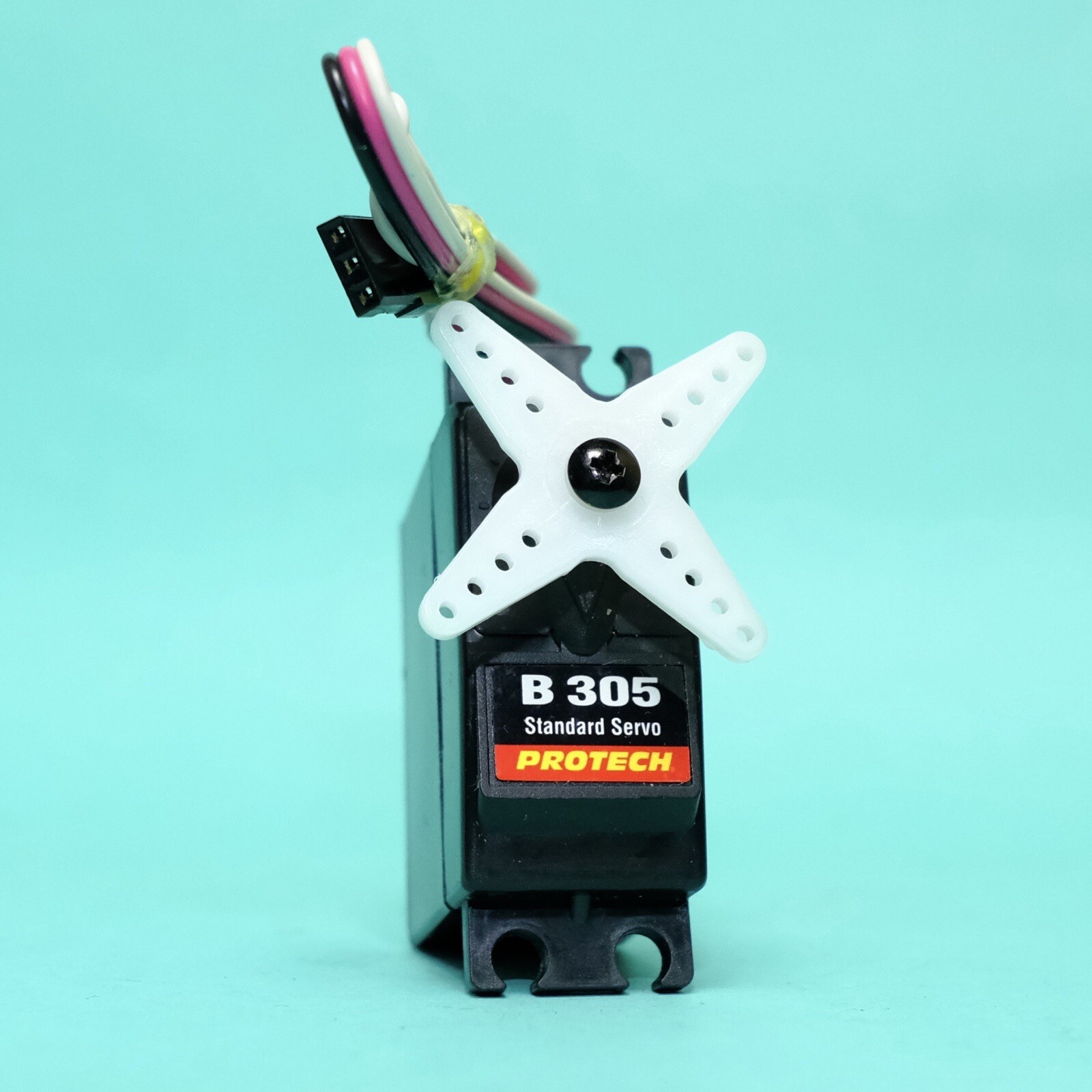 PROTECH B 305 STANDARD SIZE SERVO METAL GEARS, DUAL BALL BEARING NEW ...