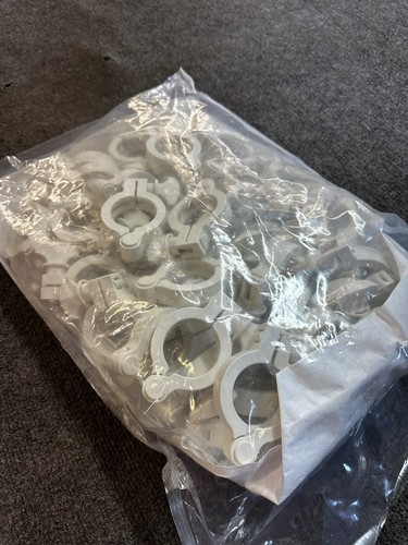 3 Packs New Biopure Bioclamp NG150WHT-50 Bioconnexx Quick-Release Tri ...