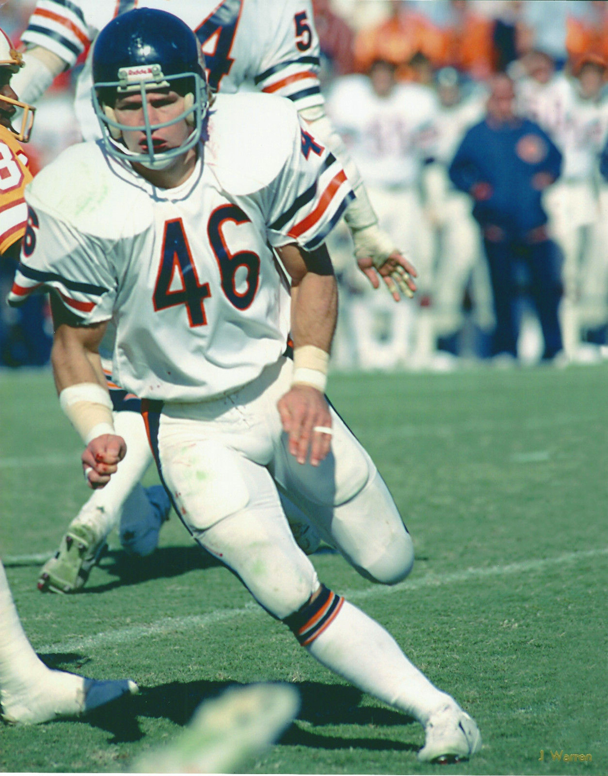 GLOSSY PHOTO PICTURE 8x10 Doug Plank Chicago Bears Game | eBay