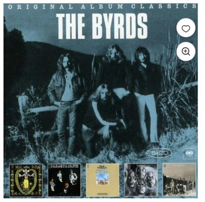 The Byrds 5 Original Album Classics 5-CD 💿 Box Set Brand New Factory ...