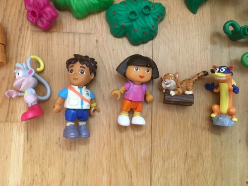 Huge Collection Nick Jr Mega Bloks & Lego.Go Diego & Go Dora ~ Figures ...