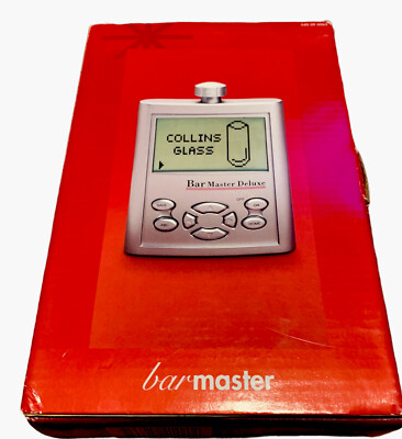 Bar Master Deluxe Excalibur Electronic Cocktail Recipe Talking Drink ...