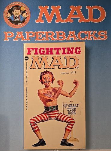 MAD Magazine Paperback Book: #11 FIGHTING MAD 1980 Warner 8th Print FN ...