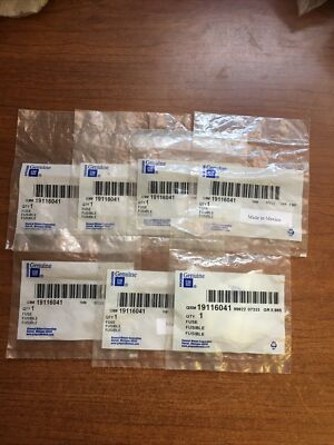 Genuine GM Mini Fuse 19116041 Lot Of 7 | eBay
