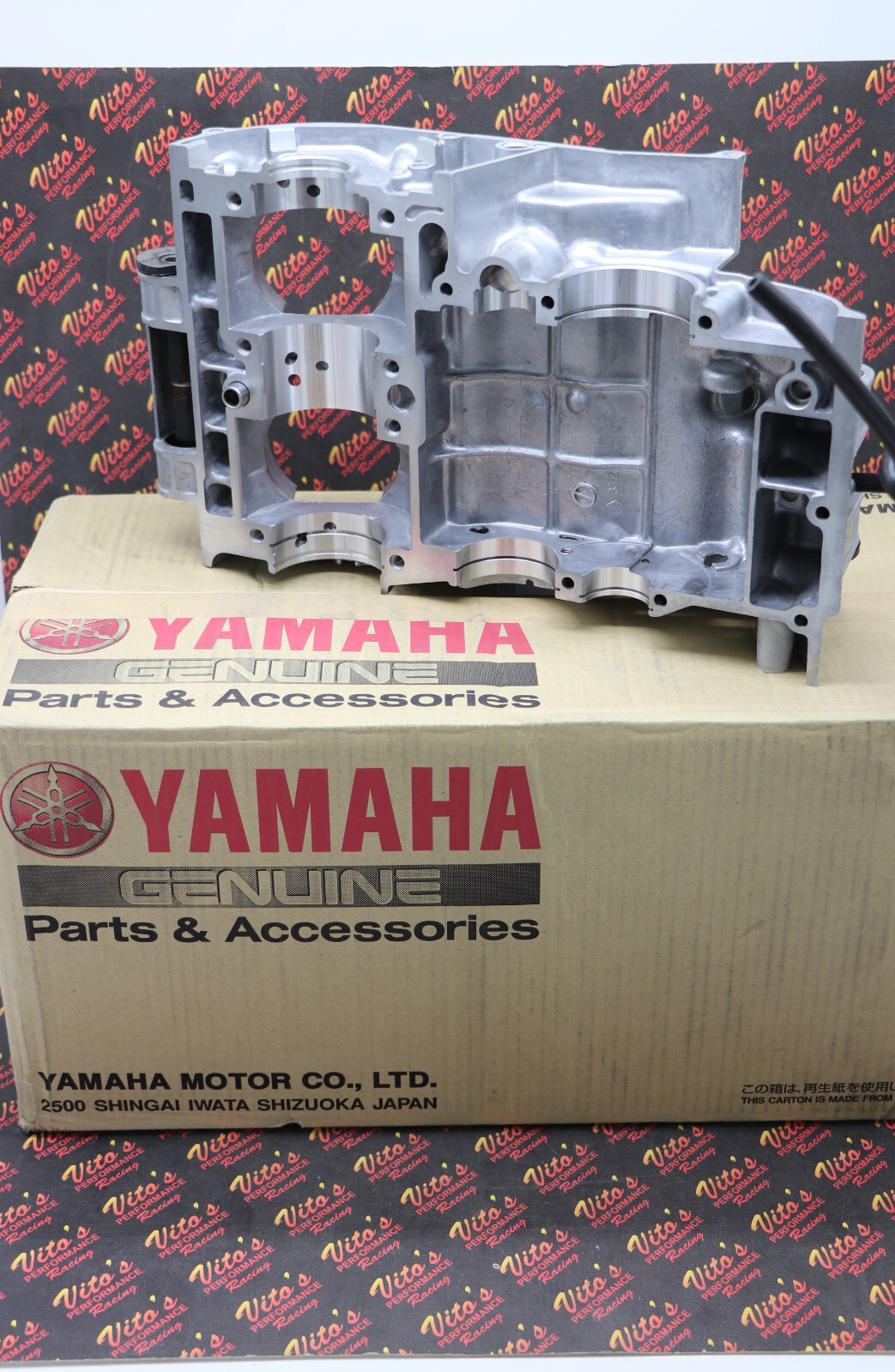 New UPPER Cases Crankcase OEM Factory Top Engine Motor Yamaha Banshee ...