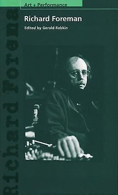 Richard Foreman by Richard Foreman (1999, Trade Paperback) for sale ...