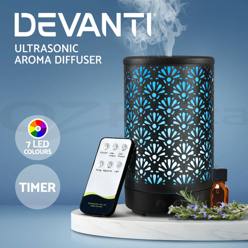 Devanti Aroma Diffuser Aromatherapy Black 100ml 9355720063165 | eBay ...