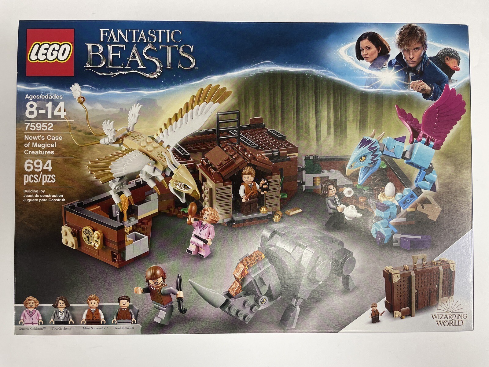 LEGO Newt's Case of Magical Creatures - Harry Potter 75952 - New Sealed