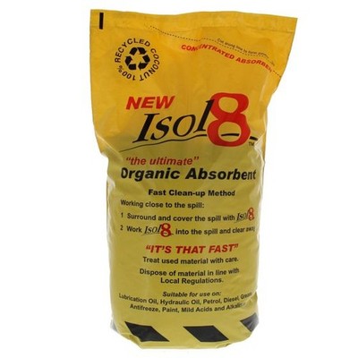ISOL8 Org Absorbant Spill Granules Size: 1.3kg | eBay UK
