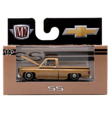 M2 MACHINES 1973 CHEVY CHEYENNE SUPER 10 SQUAREBODY CUSTOM SS DETROIT ...