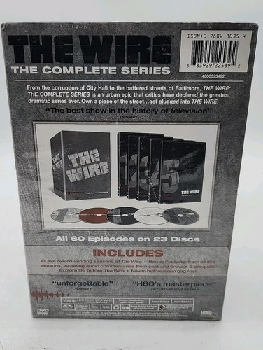 The Wire: the Complete Series (DVD) for sale online | eBay