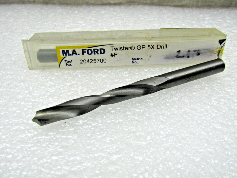 M.A. Ford 20425700 Letter F Twister GP Carbide Drill Bit Jobber | eBay