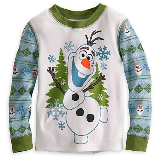 OLAF~SnoW MaN~Cotton~PJ~Pajama Set~Sleep Wear~BOYS~Frozen~NWT~Disney ...