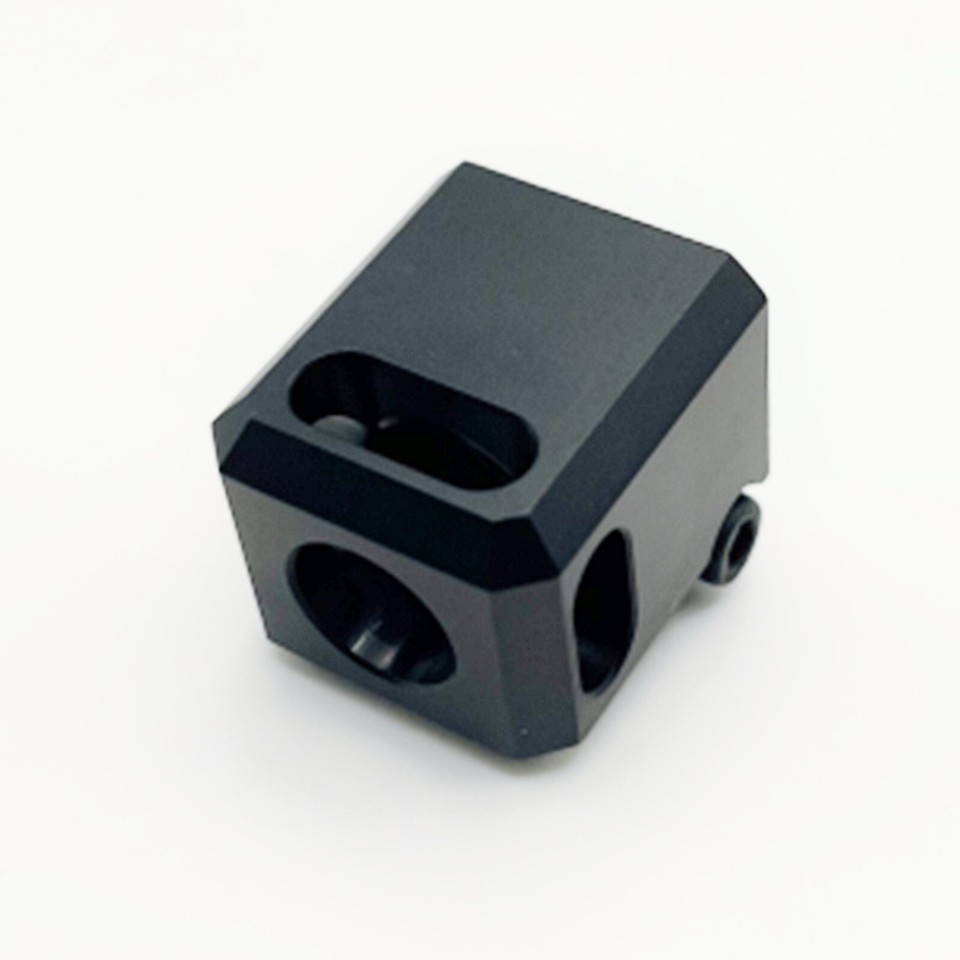 1/2x28 TPI 9mm Muzzle Brake Compensator For Glock 17, 19, 26 ...