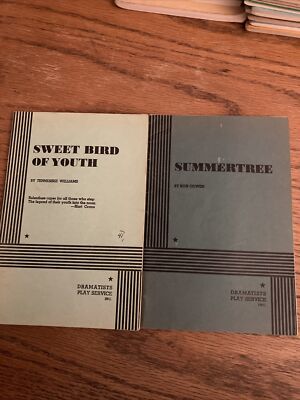 Lot 2 Screenplays Sweet Bird Of Youth Tennessee Williams Summertree Ron ...
