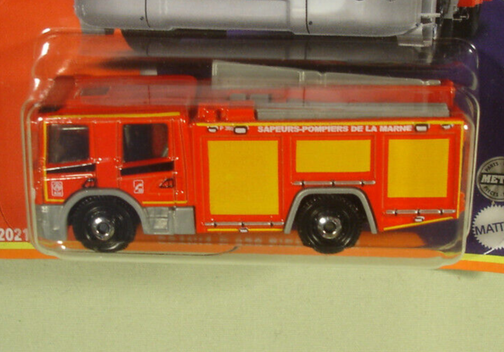 Matchbox Scania P360 Fire Truck red #9/14 Global Series 2021 | eBay