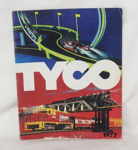 TYCO 1977 Toy Dealer Catalog Nite Glo Curve Huggers Slot Cars Pro ...