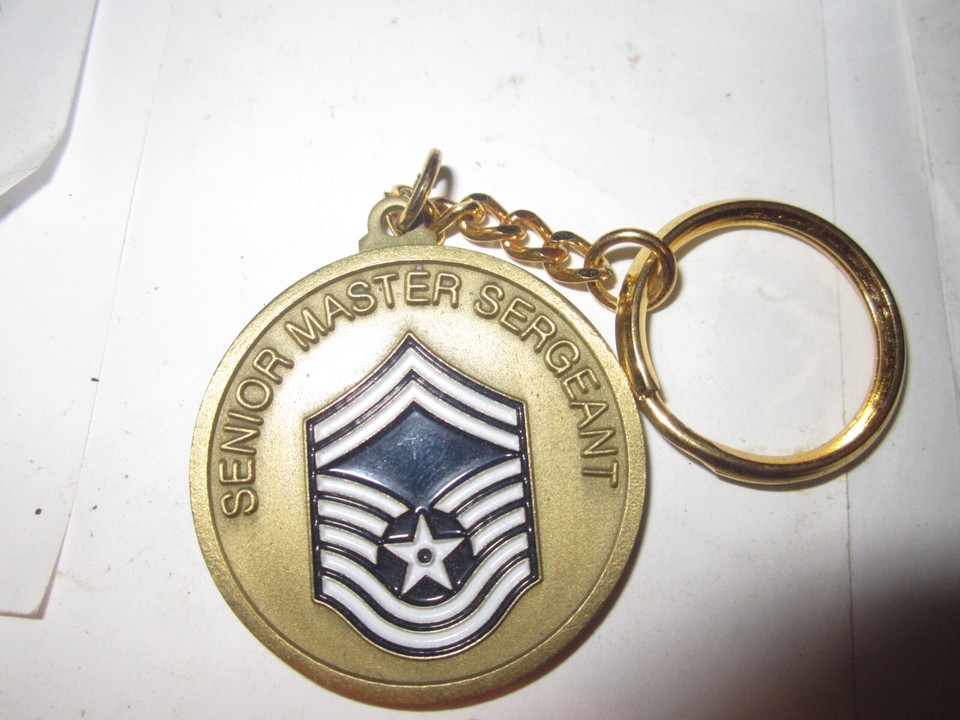 USAF United States Air Force SENIOR MASTER SERGEANT CHALLENGE COIN ...