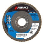 Flap Discs 115mm 4.5" Abracs Zirconium Professional Abrasive Metal Inox ...